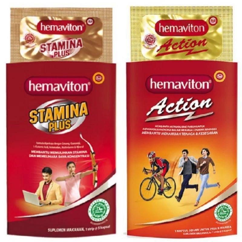 HEMAVITON ACTION & STAMINA PLUS CAPSULE | Lazada