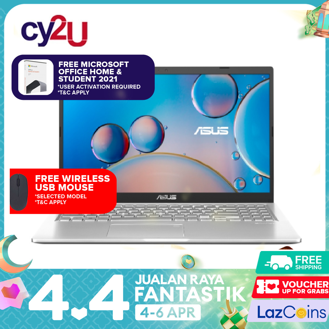 Asus Vivobook M515D-AEJ1588WS 15.6" FHD Laptop - Transparent Silver ...