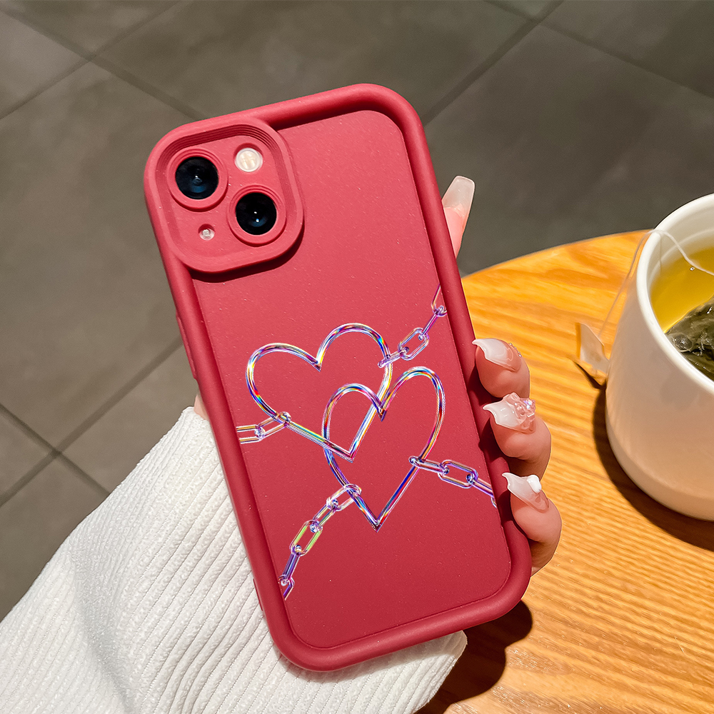 ZCSIBORUI for Redmi Note 12 Pro 5G Back Cover Colorful Love Chain ...