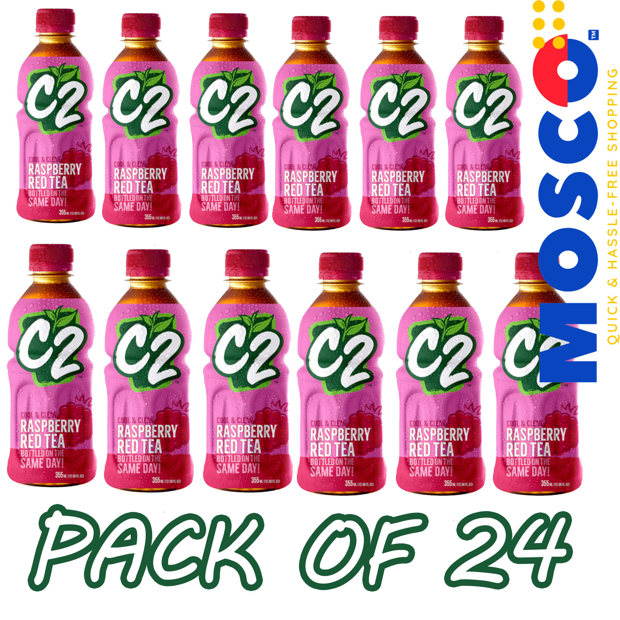 C2 Raspberry Flavored Red Tea 355mlx24pcs | Lazada PH