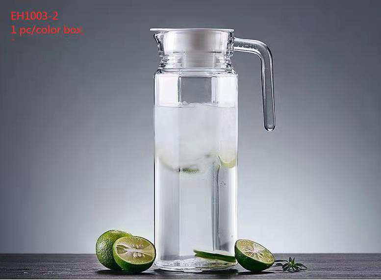 EH1003-1,EH1003-2 DELISOGA Fridge Water Jug Pitcher Glass Tumbler 1PC ...