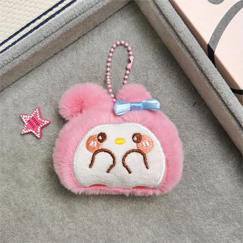 Sanrio Y2K Hello Kitty Plush Keychains Accessories Keyring Doll ...