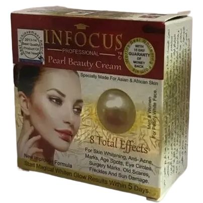 INFOCUS Pearl Beauty Whitening Cream 8 Total Effects 30g Inpb | Daraz.lk