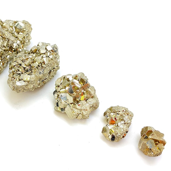 Raw Pyrite Cluster - Grade A - Raw Pyrite Stone - Rough Pyrite Crystal ...