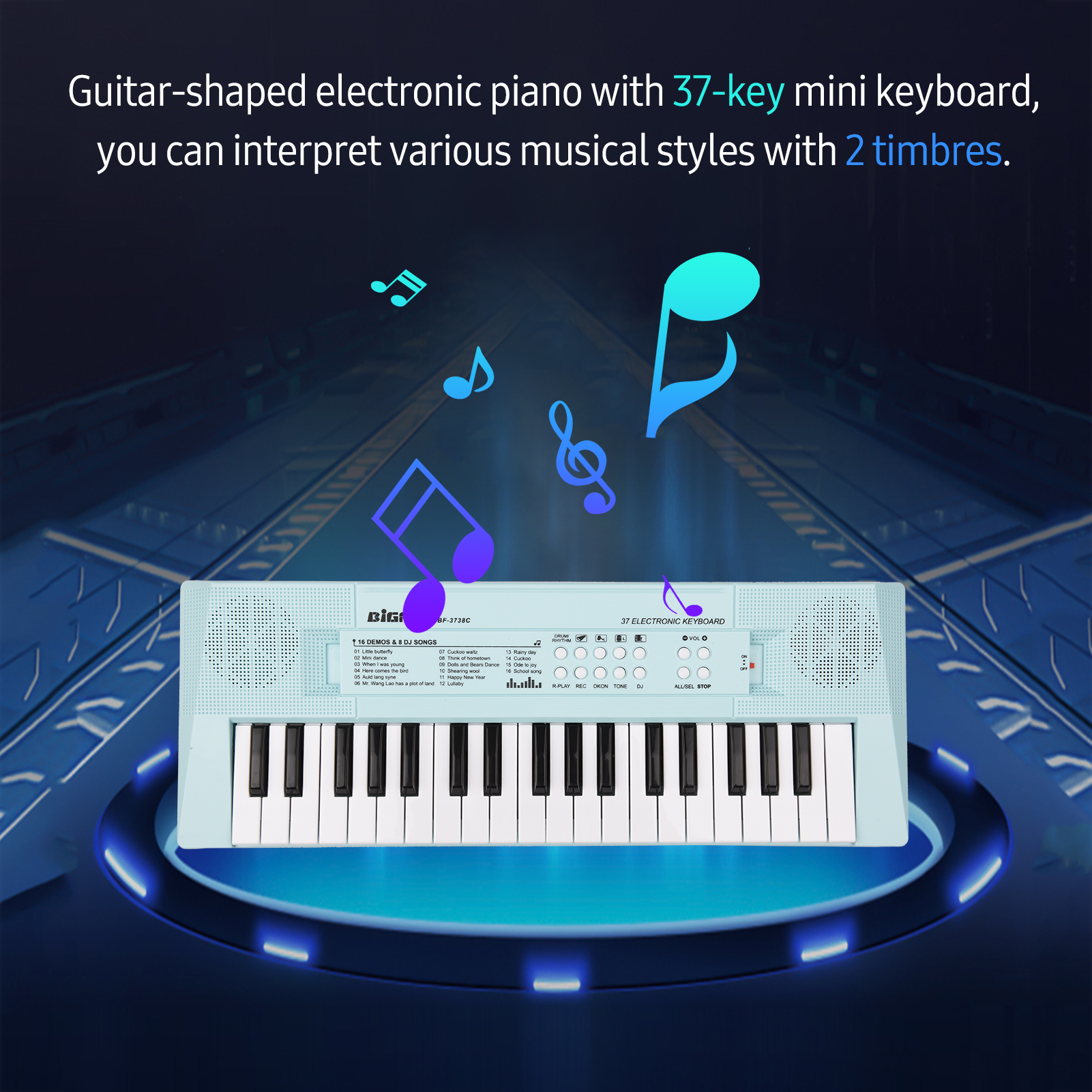 50 OFFElectronic Piano with Mini Keyboard 37-Key Electronic Keyboard ...