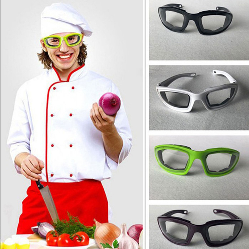 Kitchen Onion Goggles Tear Free Slicing Cutting Chopping Mincing Eye ...