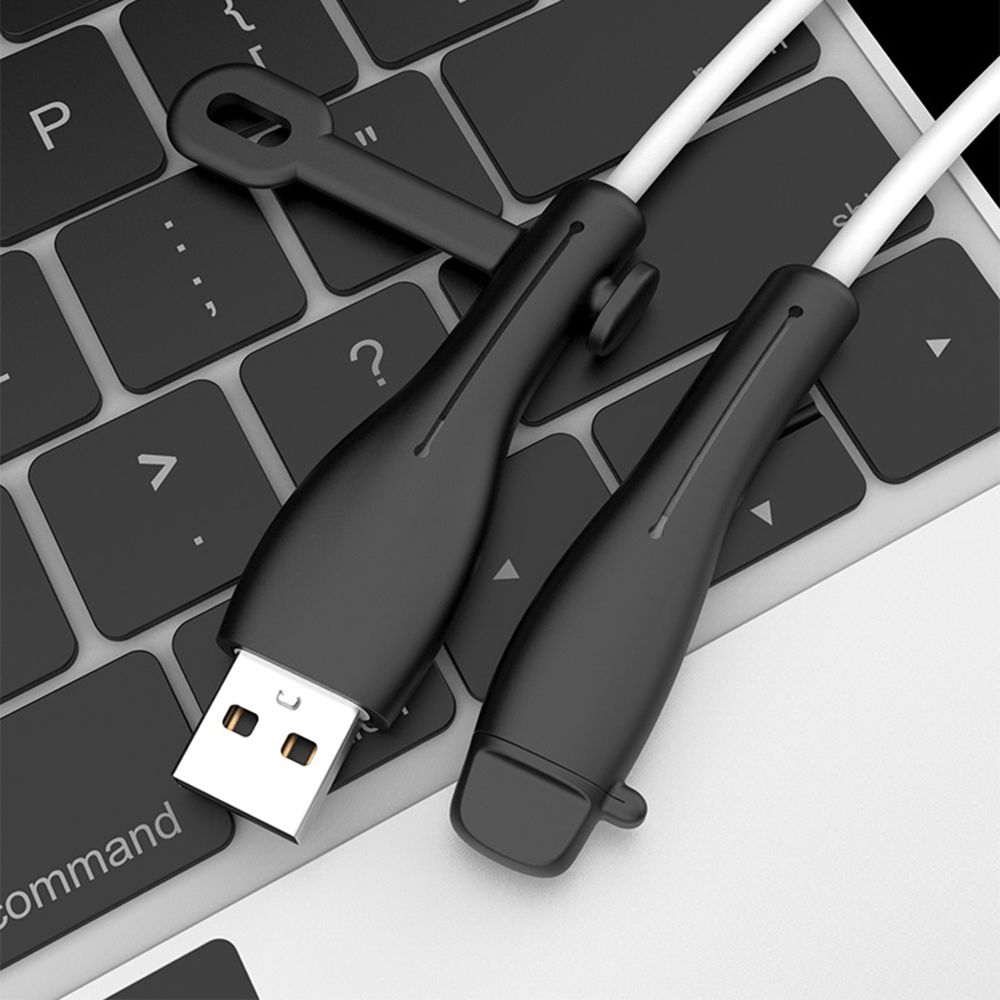 Cable Holder Cord Saver Protective Cap Wire Winder Cable Organizer ...