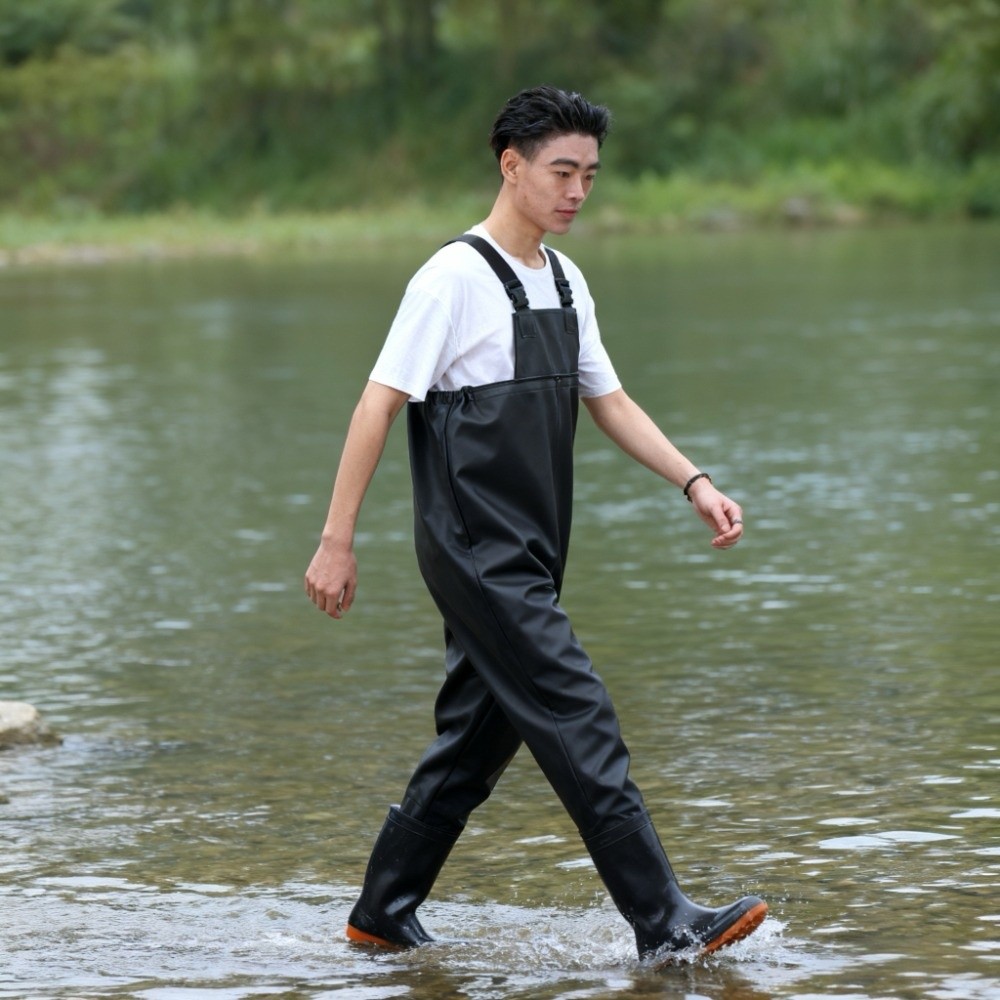 Functional Waterproof Chest Wader Quick-Dry Durable Fishing Water Pants ...