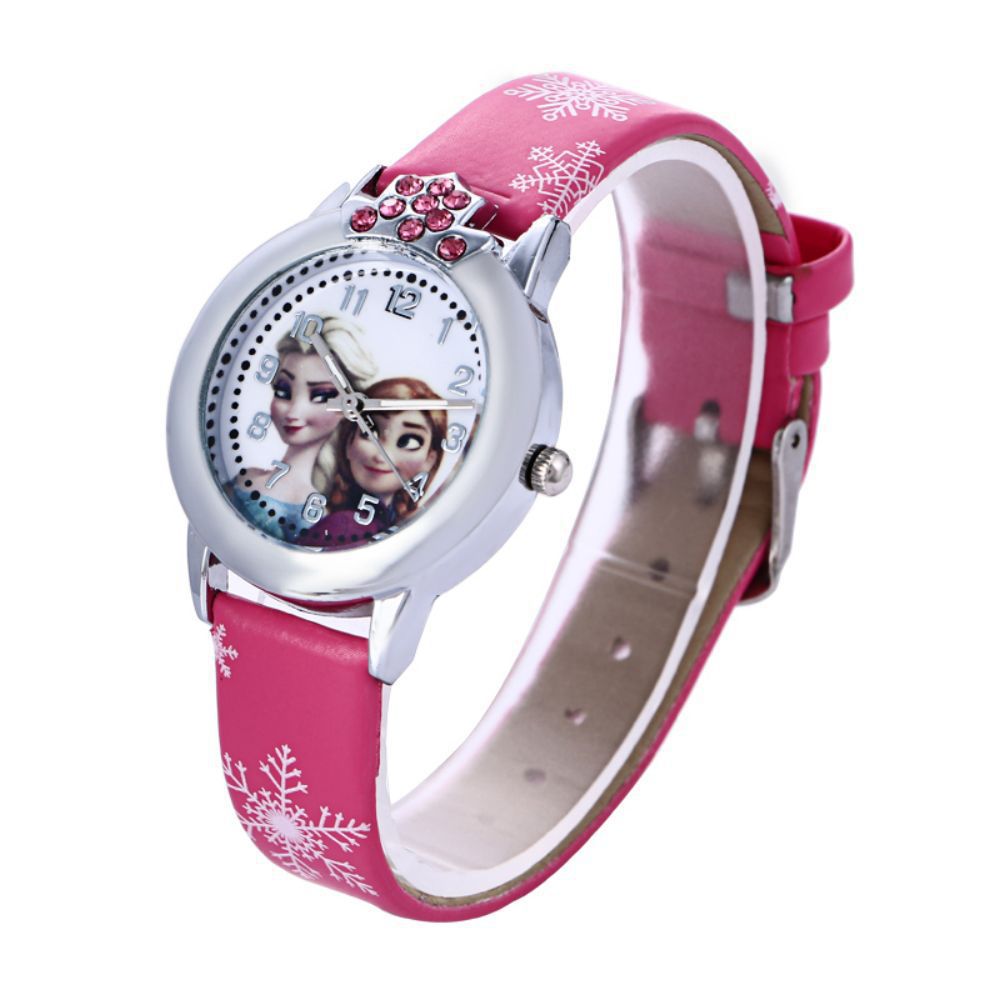 【Unique features】Children's Ice Age Snow Queen & Prince Quartz Watch ...