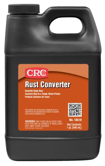 1L CRC RUST CONVERTER 18418 Instantly Stops Rust/Coverts Rust to a ...