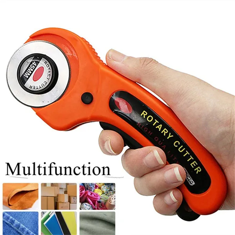 45mm Cloth Rotary Cutter Patchwork Roller Wheel Paper Craft Rotary ...