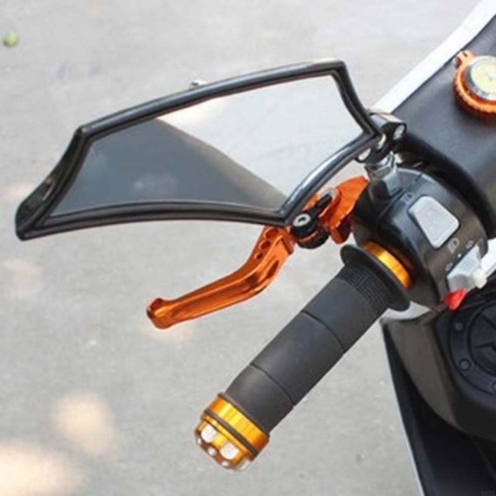 Versatile HD Glass Motorcycle Rearview Mirror 360 Degree Adjustable Car ...