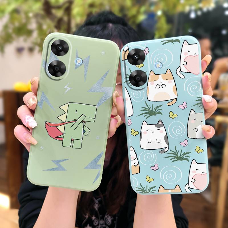 Soft Case Skin feel silicone Phone Case For Realme N61/C61 Waterproof ...