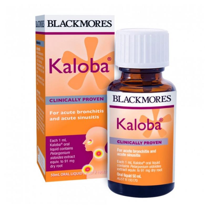 Blackmores Kaloba Accute Bronchitis & Sinusitis Relief 50ml | Lazada ...