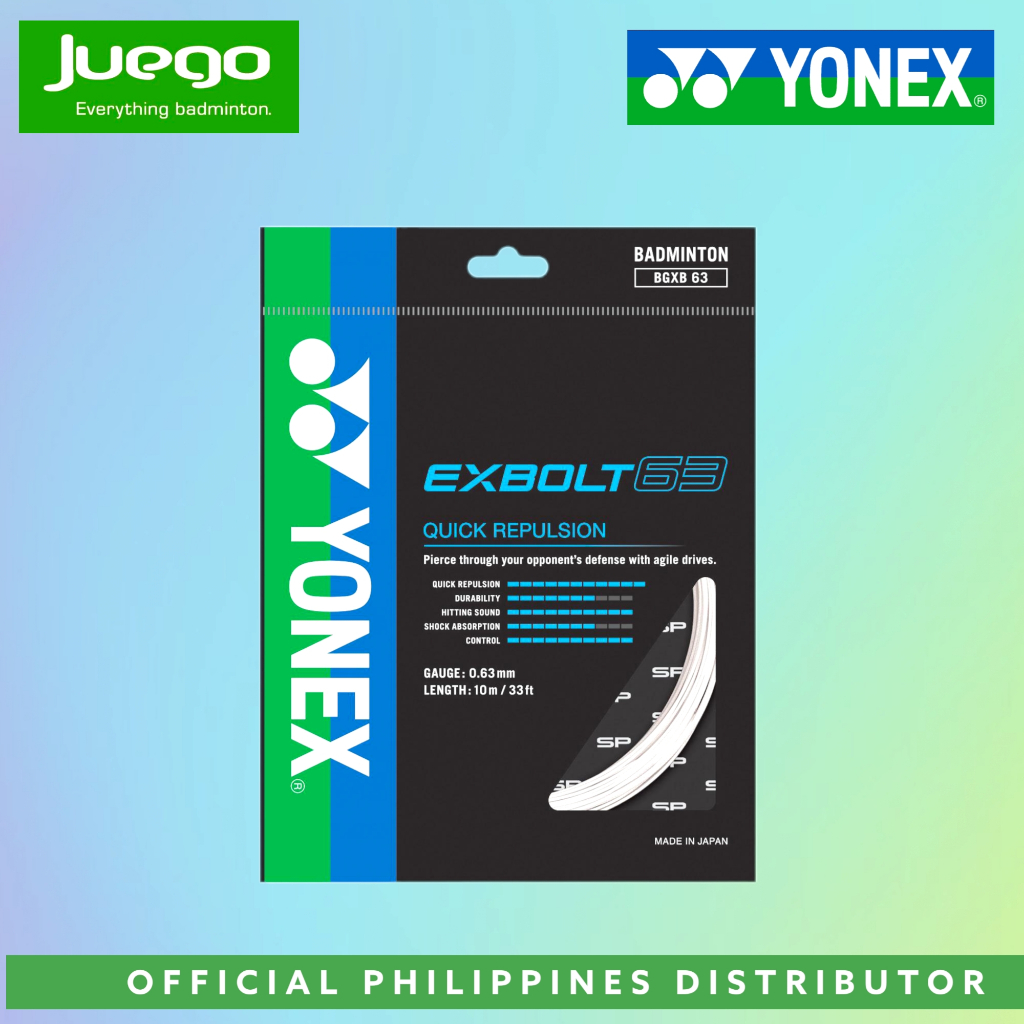 Yonex EXBOLT 63 Badminton Strings | Lazada PH
