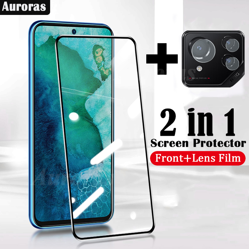 For Asus Rog Phone 9 8 Pro Screen Tempered Glass Full Protector Film ...