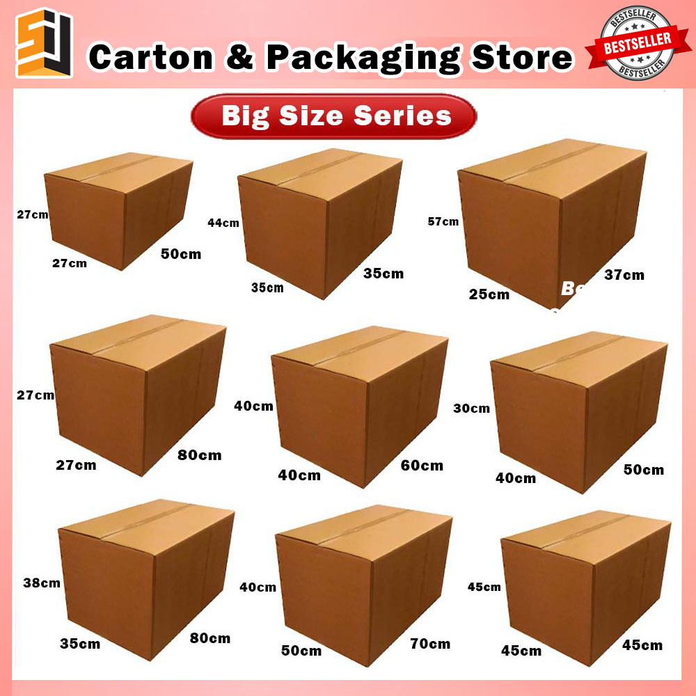 Big Size Carton Box Packaging Box Kotak Hantaran Packing Gift Box Paper