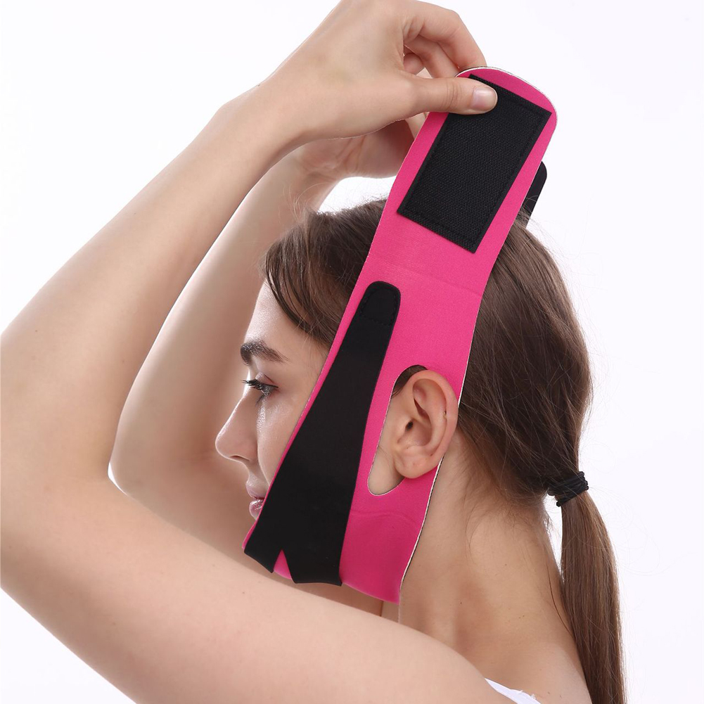 Women Slimming Chin Cheek Slim Lift Up Mask V Face Line Belt Anti ...