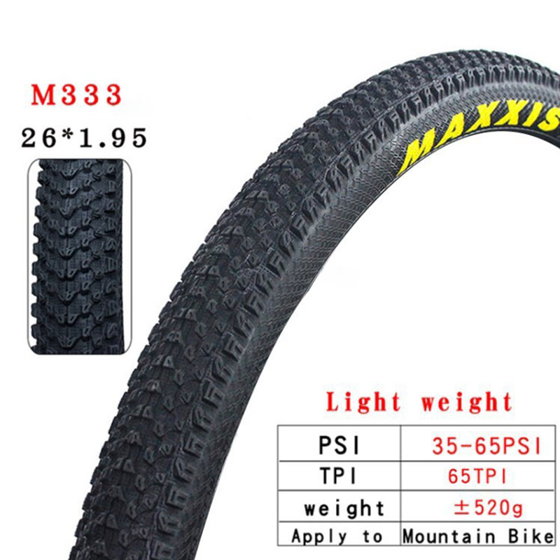 【Free Repair Kit】Original MAXXIS PACE M333 Mountain Bike Tires 65TPI 35 ...