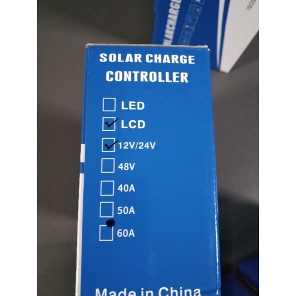 YJSS SOLAR CHARGE CONTROLLER 10A 20A 30A 40A 50A 60A PWM 12V/24V. | Lazada PH