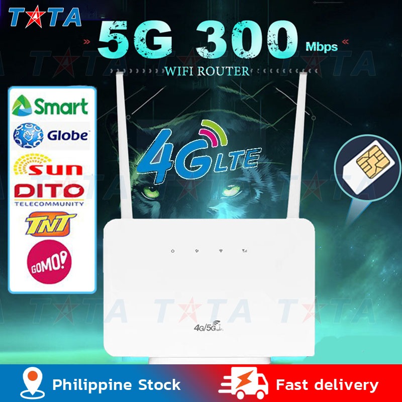 300Mbps 4G/5G WiFi Router Multi-Mode Wi-Fi Dual Band Gigabit Router ...