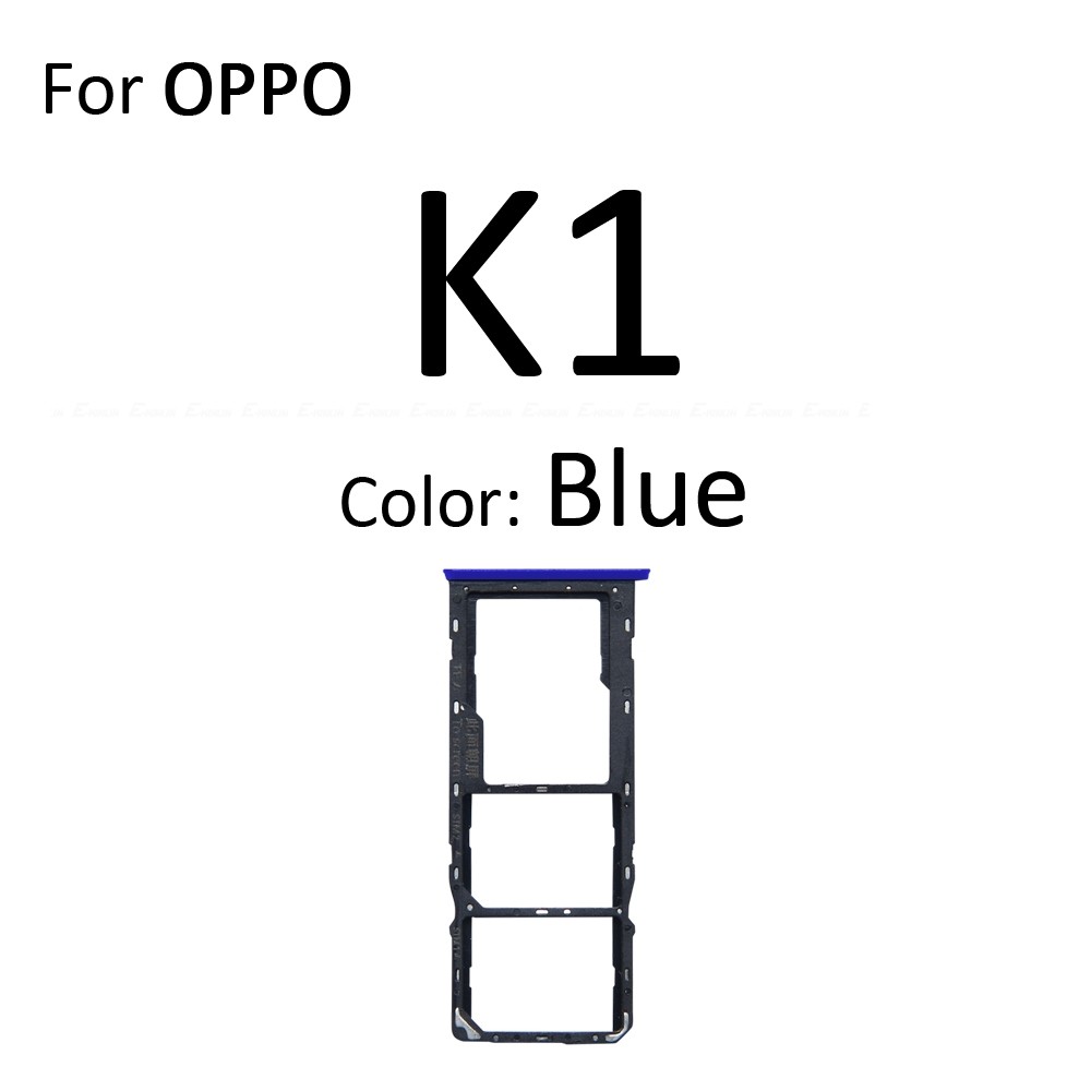 Sim Card Tray Socket Slot Reader Adapter For OPPO K1 K3 K5 K7 K7x Micro ...