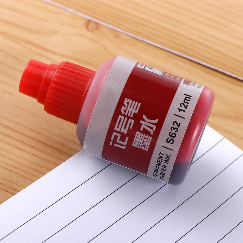 School Instantly Dry Black Red Blue Ink 12ml Paint Pen Ink Graffiti Pen ...