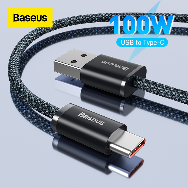 Baseus Official Store สายชาร์จ สายชาร์จเร็ว 100W USB Cable 6A Fast ...