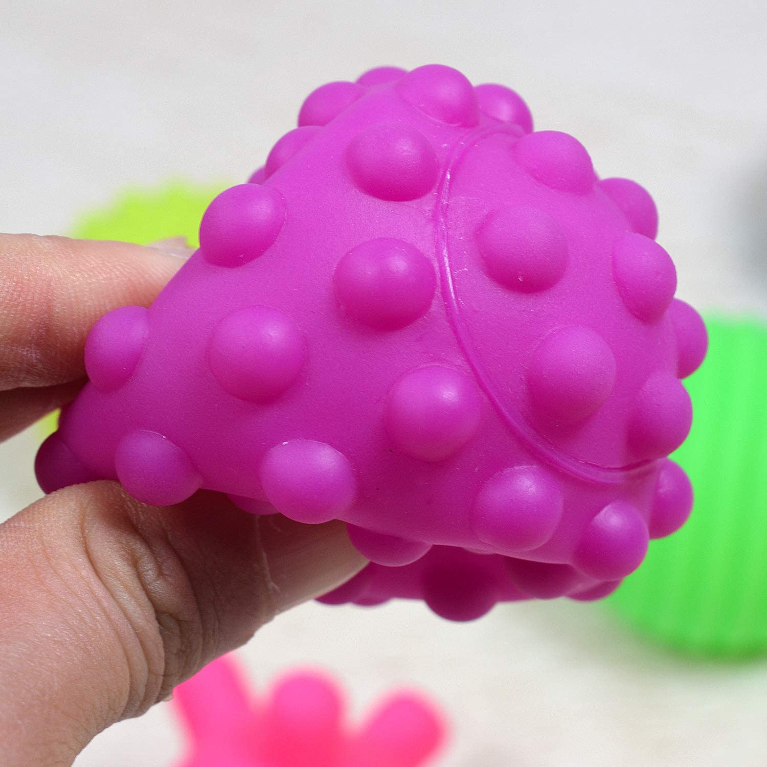 【Great Selection】 Baby Sensory Balls Rattles Textured Hand Grasp ...