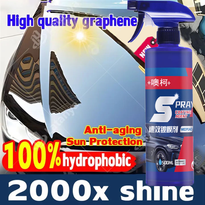 Spray Coating Agent Spray Semprotan Pengkilat Mobil Motor / Pengkilap ...