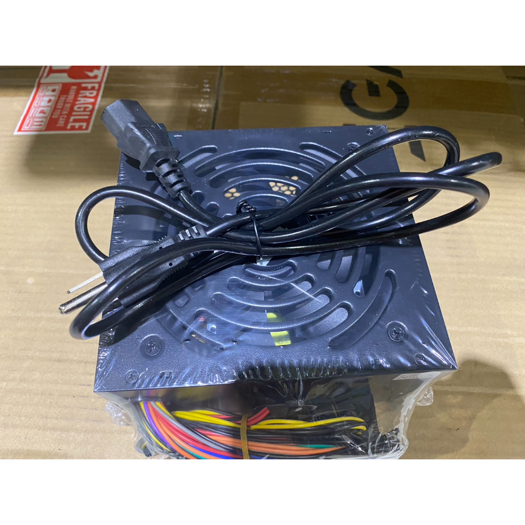 POWER SUPPLY (อุปกรณ์จ่ายไฟ) BLACK POWER WATTS 550 WS-ATX-550W (GPS-001) (พร้อมสายไฟ ac) รับ ...