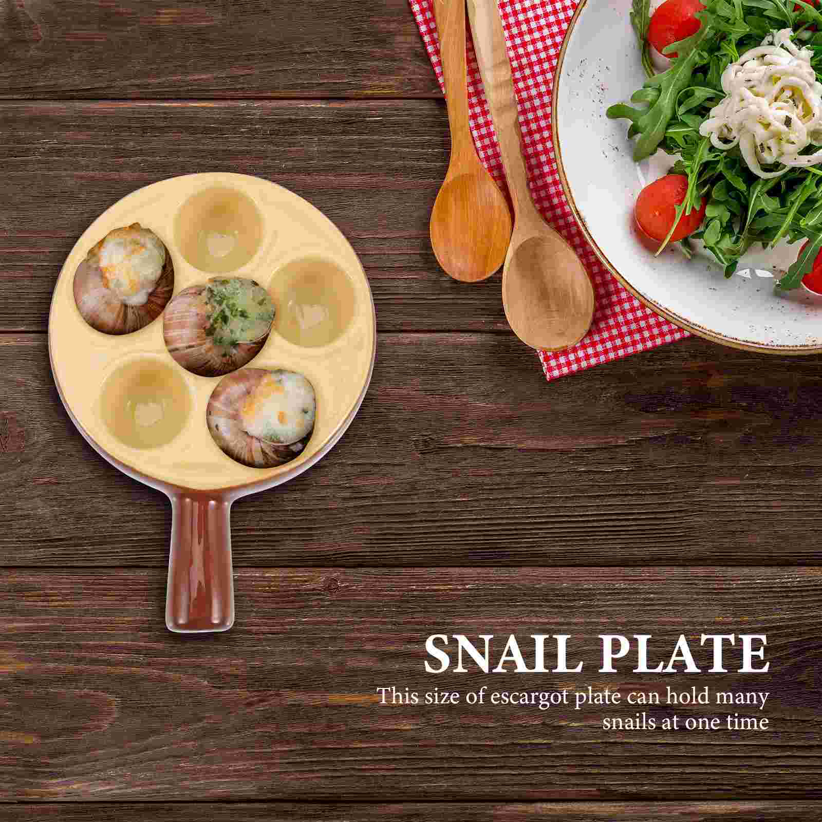 【Clearance Markdowns】 Snail Dish Ceramic Dishes Egg Pan Cake Plate ...