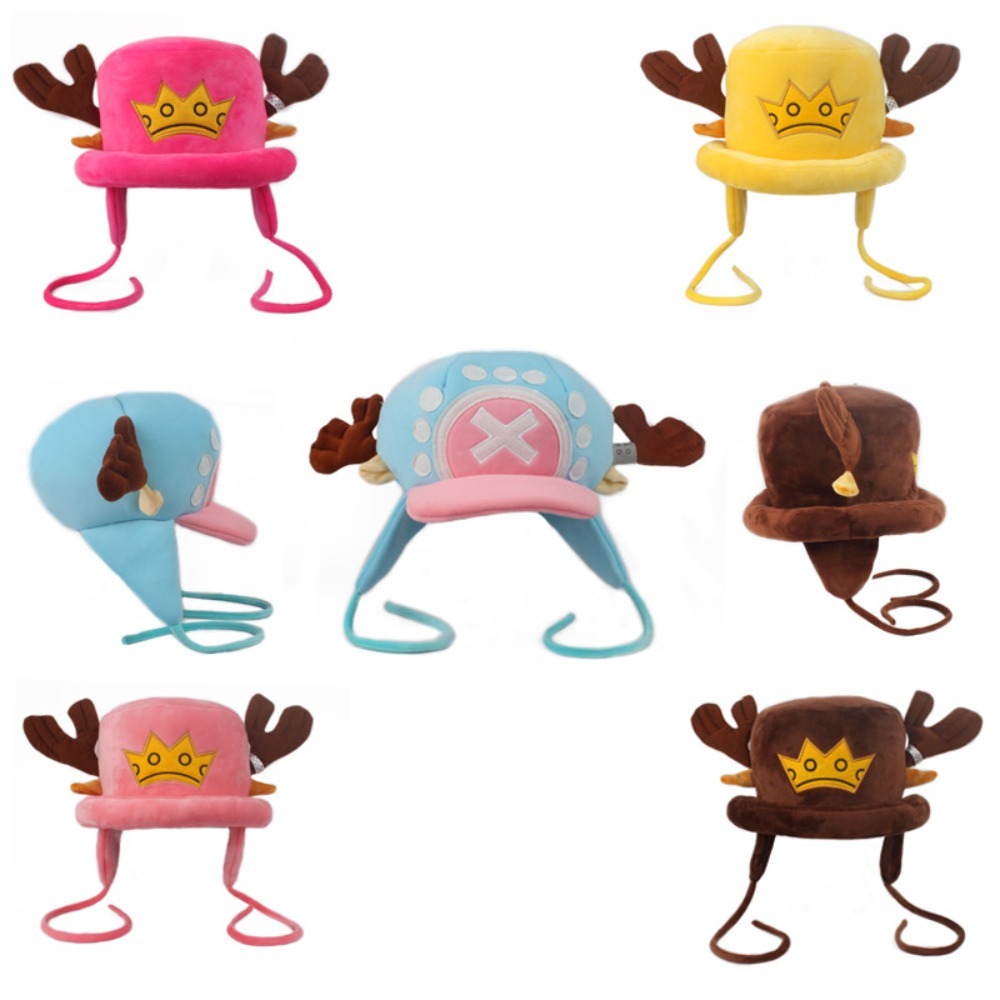 Soft Cosplay Tony Chopper Plush Hat Cartoon Kawaii Chopper Cosplay Hat ...