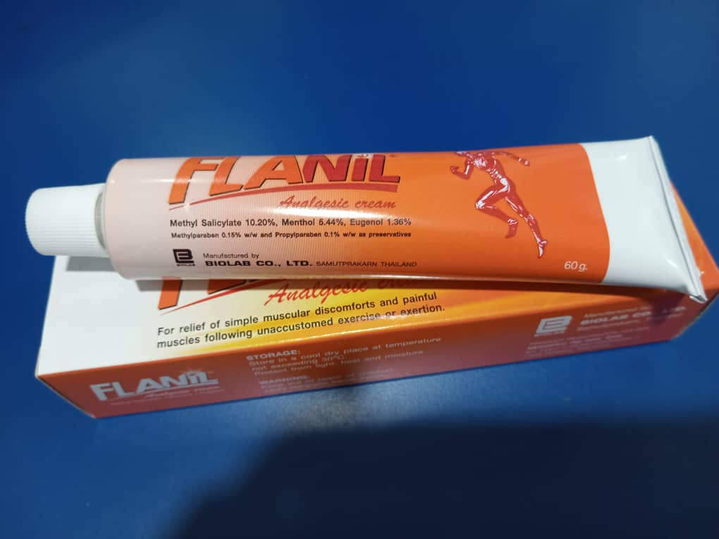 Flanil Analgesic Cream (60g & 30G) | Lazada