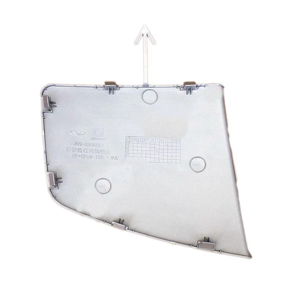 JAERBEE Car Rear Bumper Tow Hook Cover Cap Towing Hole Lid Trailer Trim ...