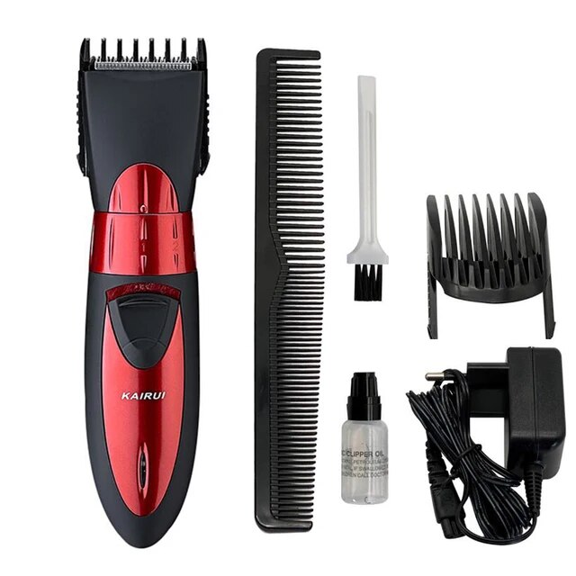 【User-friendly】 Kairui hc001 waterproof electric hair clipper razor ...