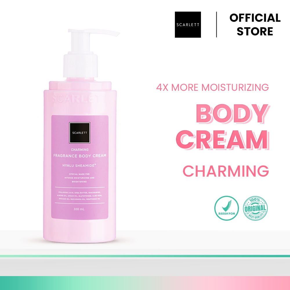 Scarlett Whitening Body lotioN SHOWER BODYSCRUB SHAMPOO SERUM ...