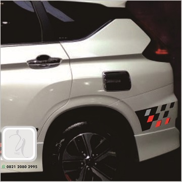 STIKER MOBIL XPANDER LIMITED EDITION PRINT CUT DECAL BUMPER / BEMPER ...