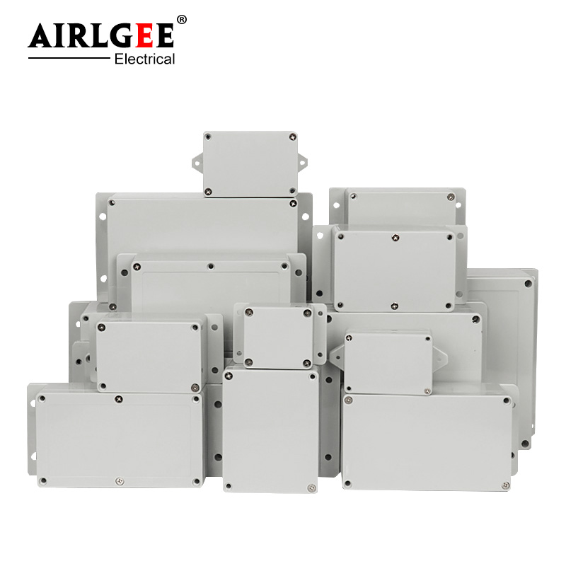 Wall Mounted Outdoor Gray Plastic Enclosures Custom Ip65 Abs Waterproof ...