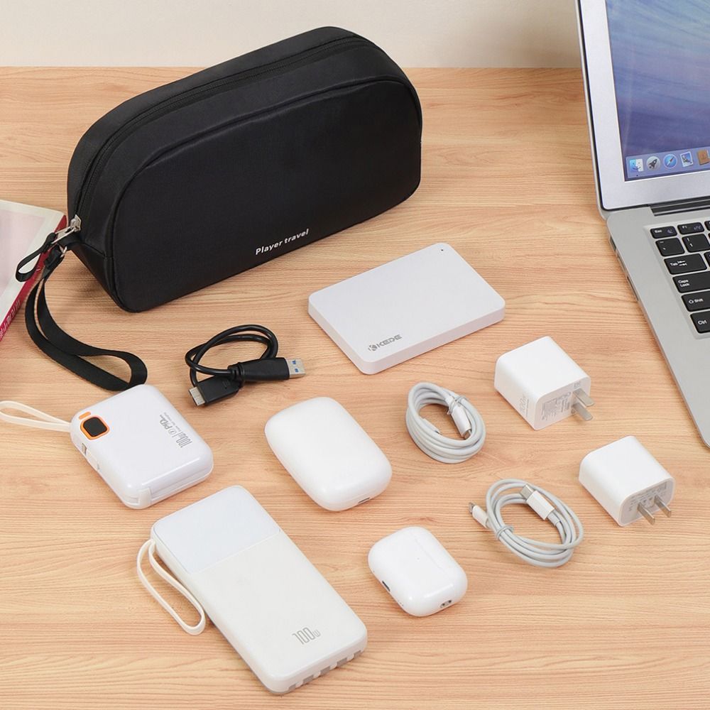 Durable Multifunctional Electronic Cable Storage Pouch Portable ...