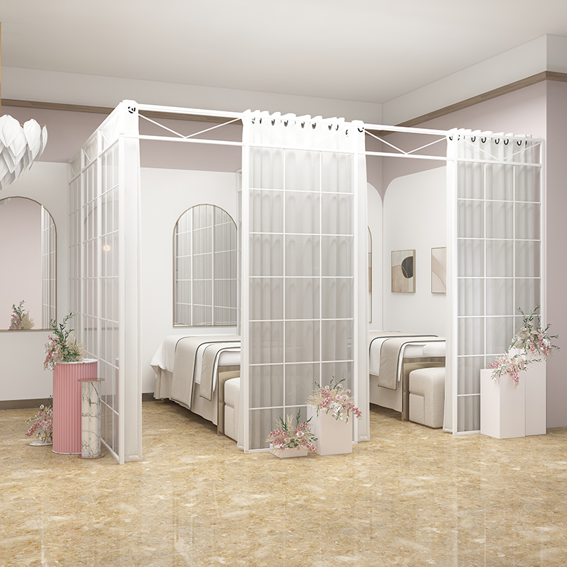 Screen partition wall beauty salon partitions a small room. Special ...