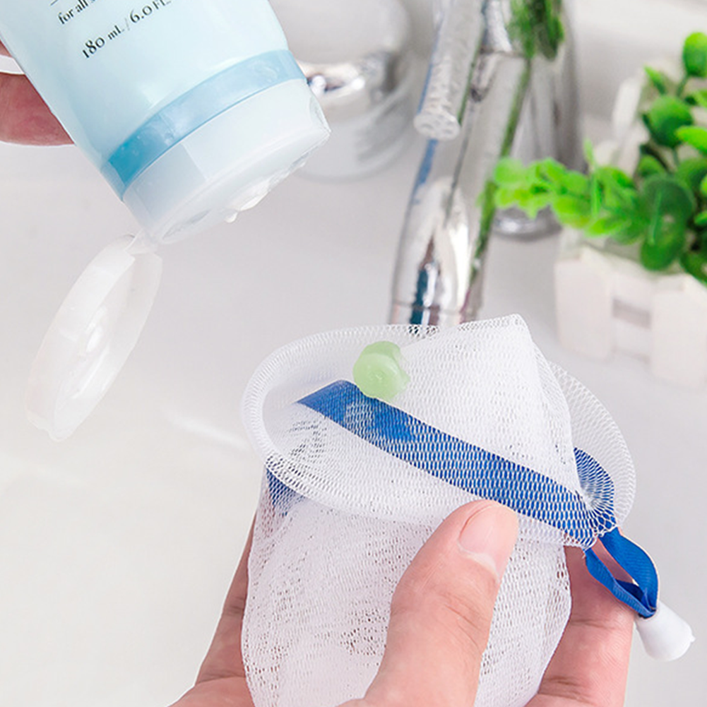 【UrbanNomad】Cleanser Manual Foaming Net Bag Wash Face Soap Soap Whipped ...
