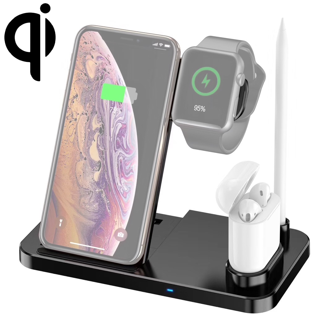 【ZenithTech】W30 QI Vertical Wireless Charger for Phones & Watches ...
