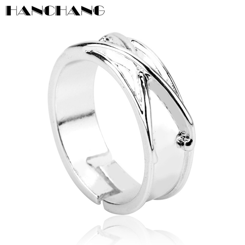 HANCHANG Cosplay Jewelry Dragon Ball Z Black Son Goku Gokou Time Finger Ring rings anillos ...