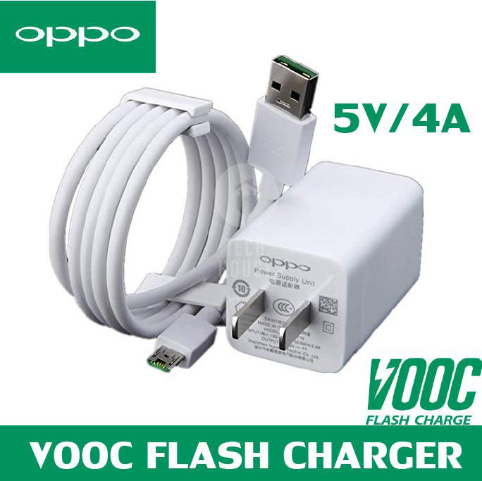 OPPO ชุดหัวและสายชาร์จเร็ว Vooc Charge Cable Micro Usb 7pin ของแท้ ยาว ...
