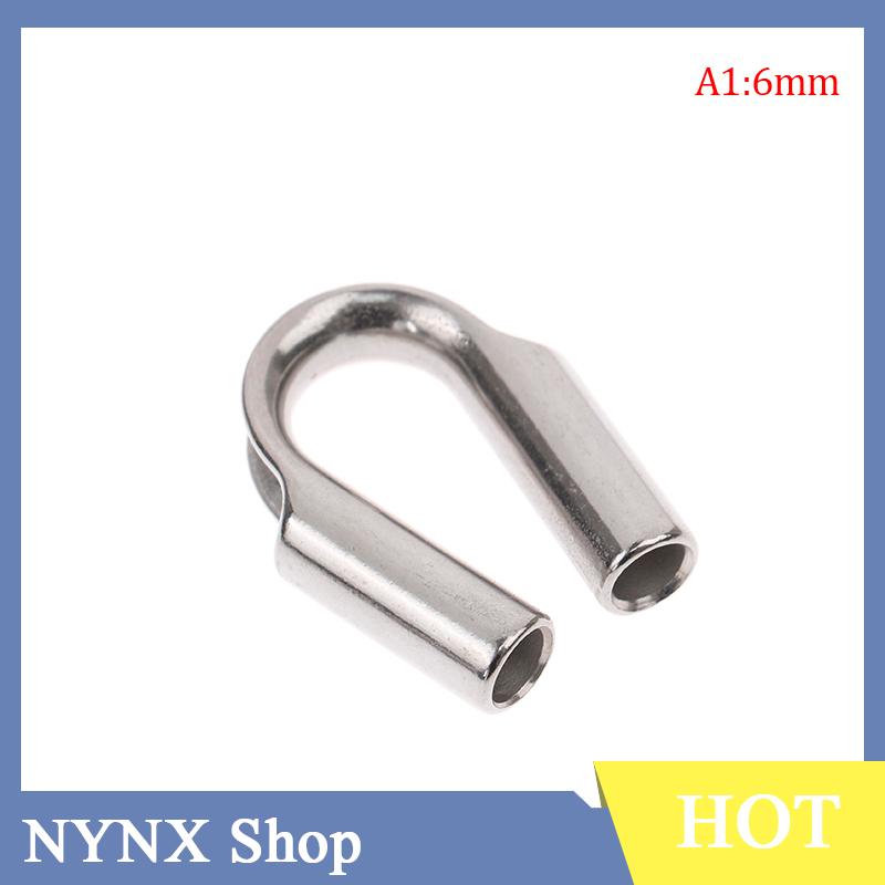 [NYNX] 304 Stainless Steel Thimble 6mm 8mm 10mm 12mm Wire Rope Cable ...