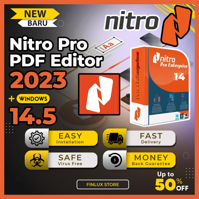 Nitro Pro Enterprise PDF v14.5.0.11 Latest 2023 Lifetime For Windows ...