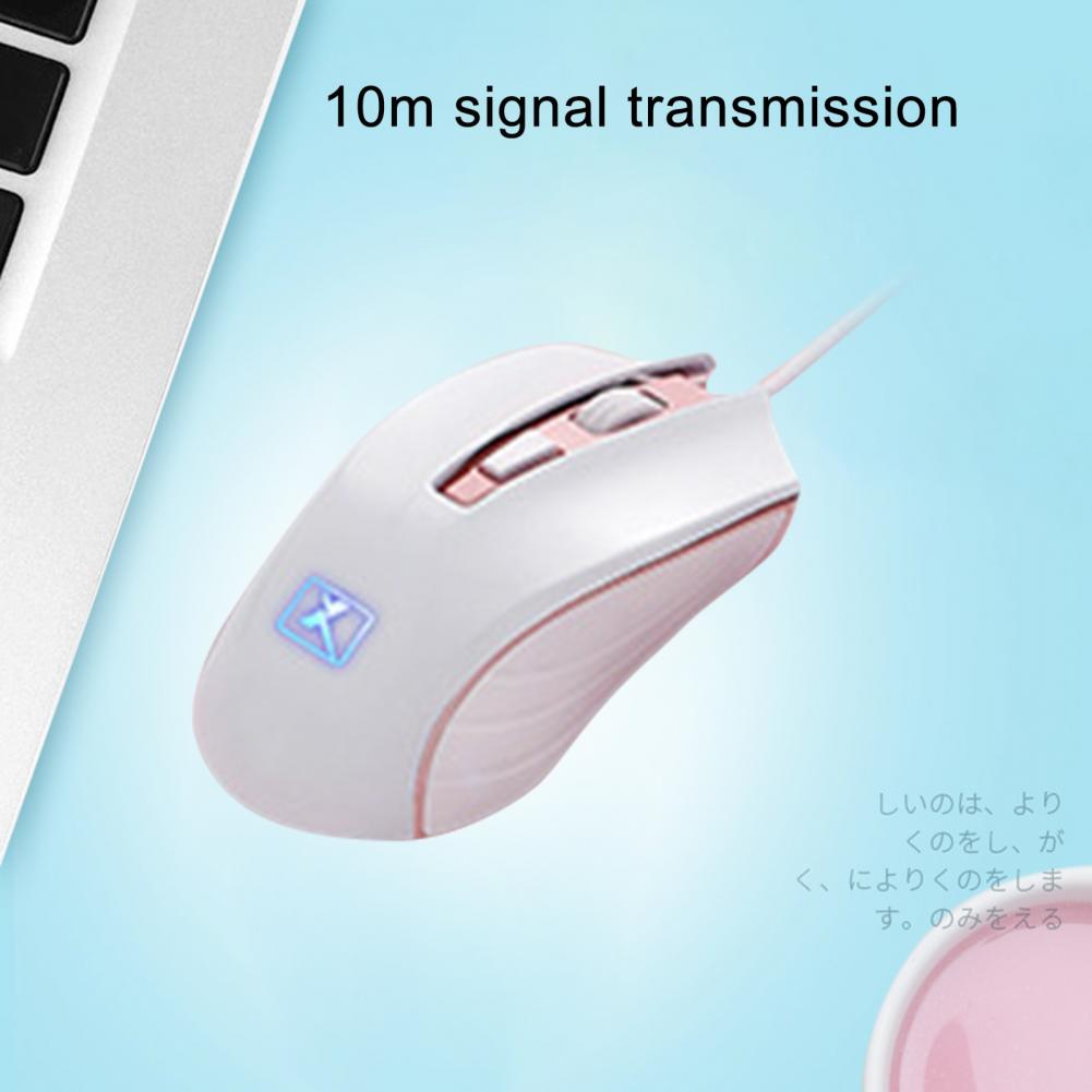 【New Trend】Portable Retro Wired Gaming Computer Keyboard Mouse Kit with Keycap Mechanical ...