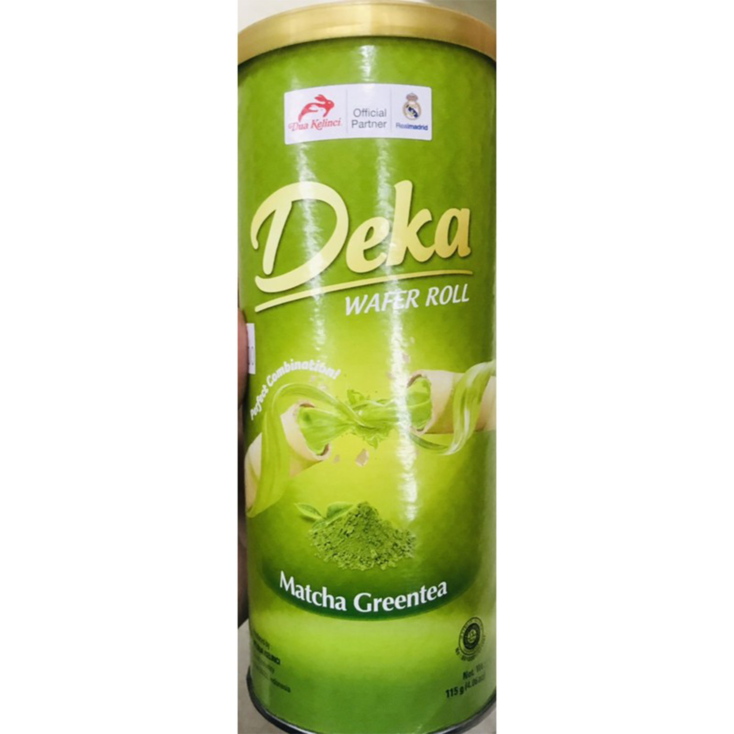 Deka Matcha Green Tea Wafer Roll 115g | Lazada PH