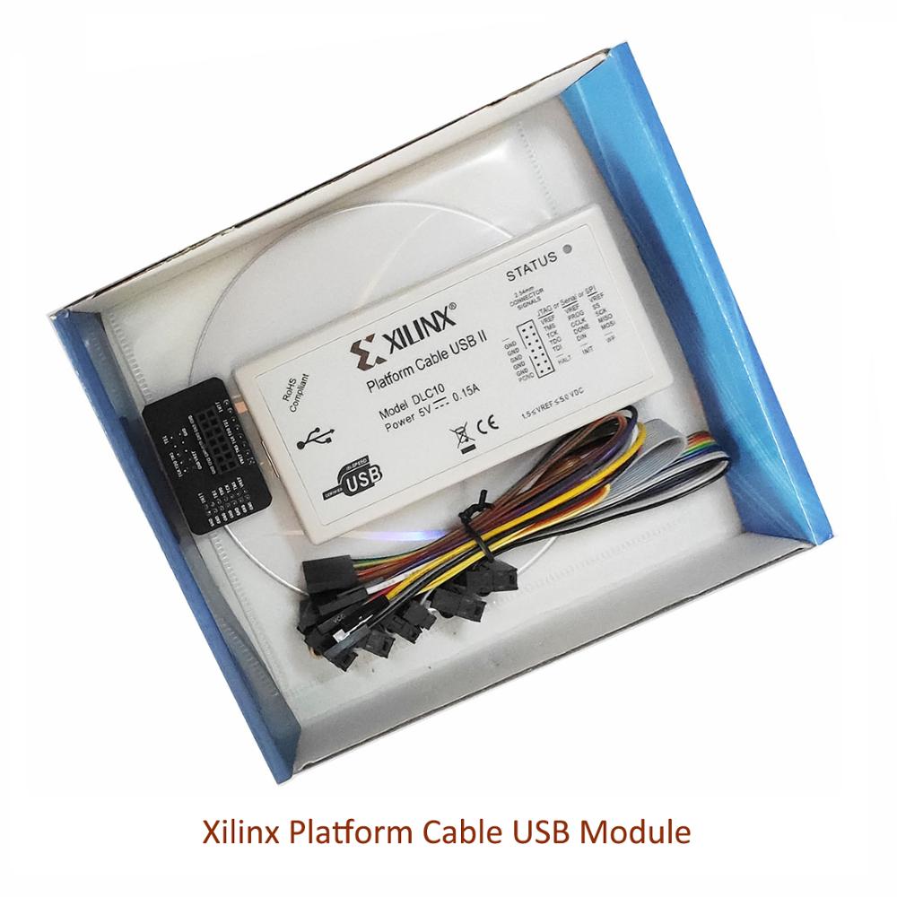 Xilinx Platform Cable DLC10 USB Download Cable Jtag Programmer สําหรับ ...
